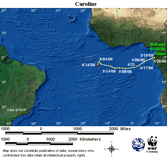 Caroline: map locator 3 | WWF