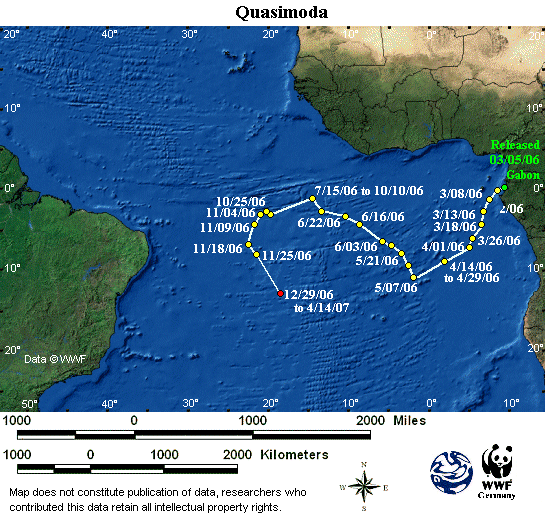 Quasimoda: map locator 25 | WWF