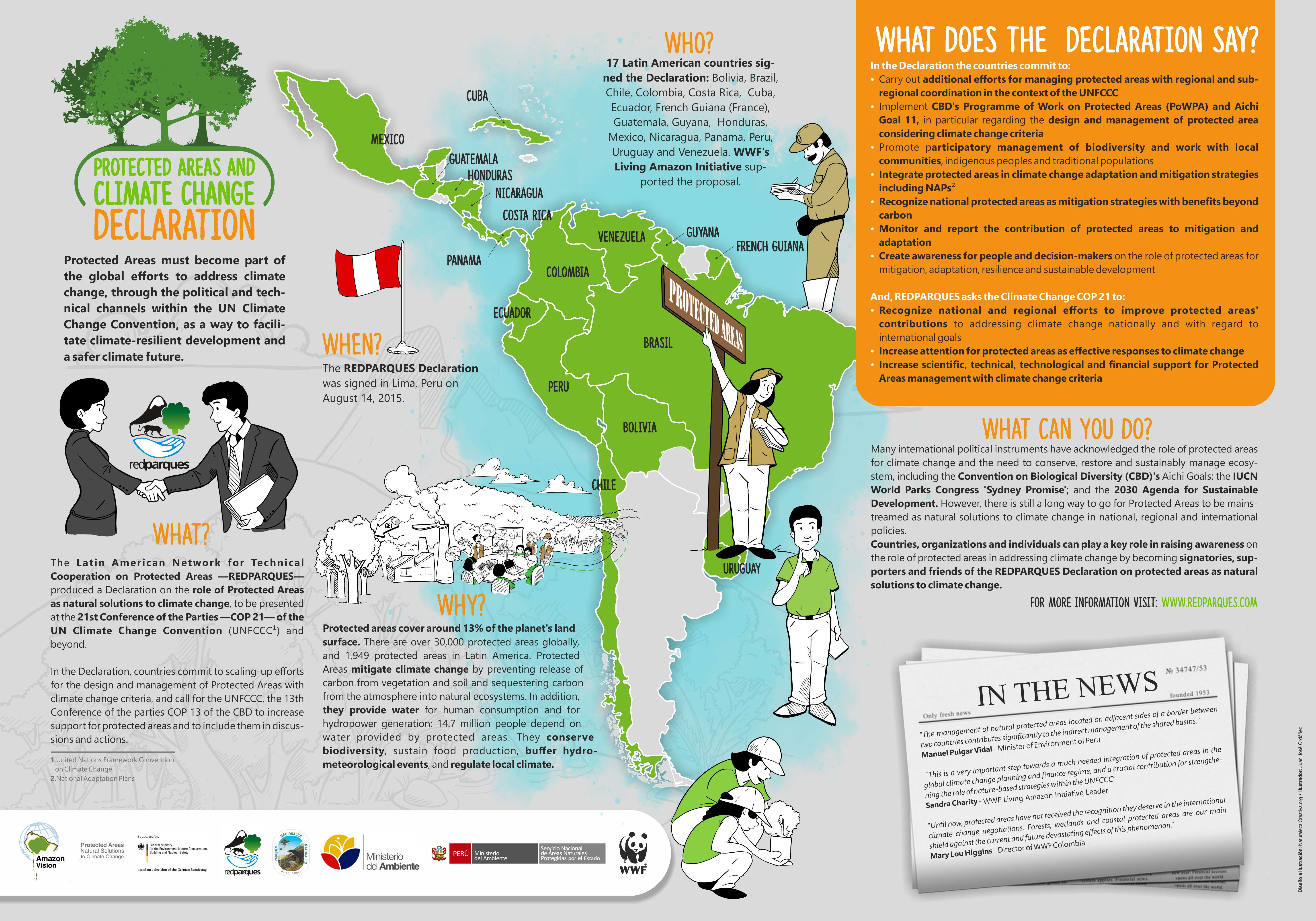 Protected Areas and Climate Change Declaration | WWF