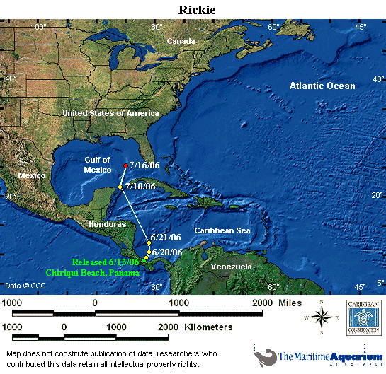 Rickie: map locator 1 | WWF