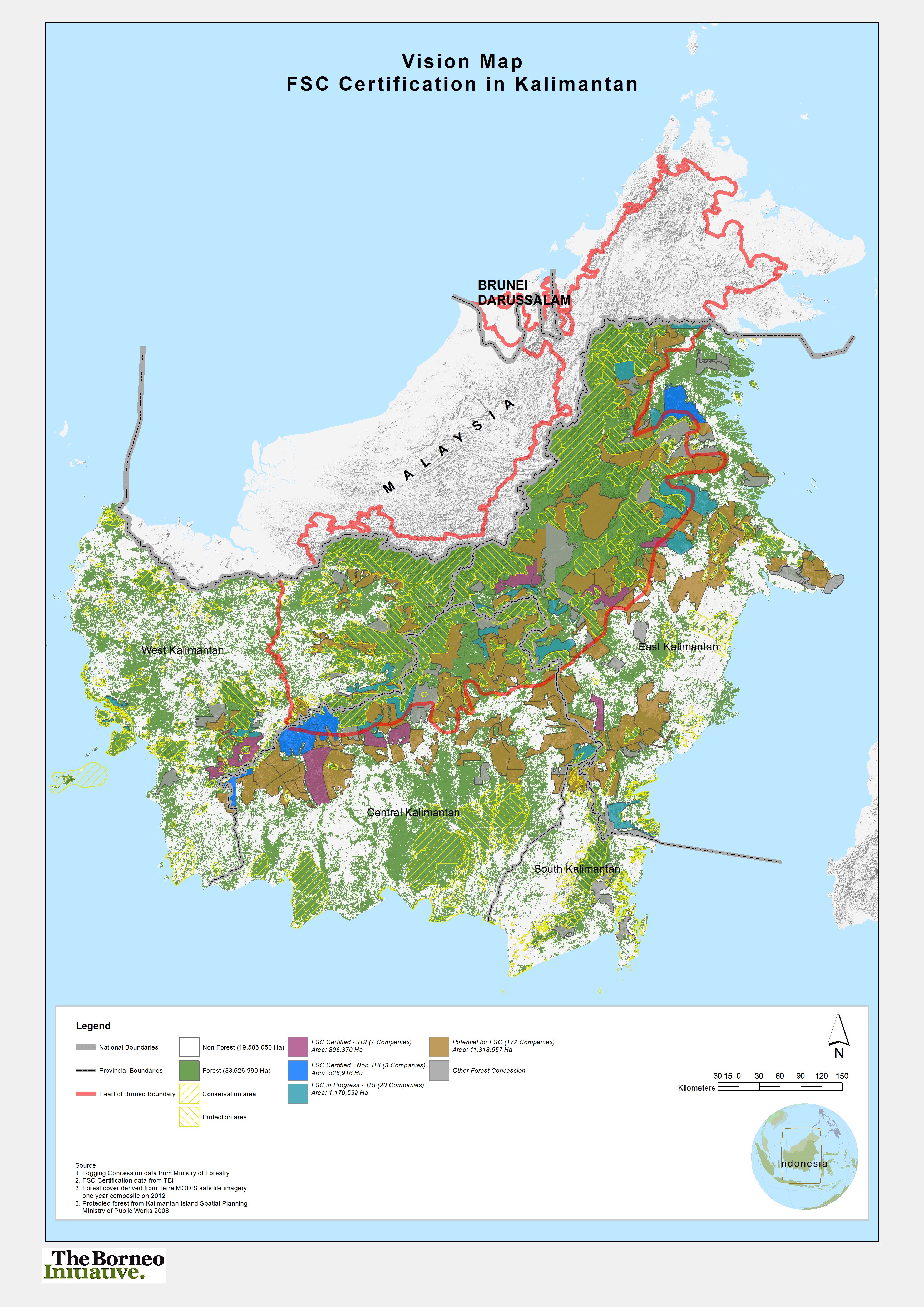 PT. Dwimajaya Utama in the Heart of Borneo (HoB) receives FSC ...