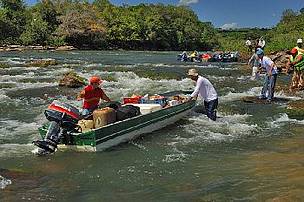 Juruena: Expedition team charmed at paradisiacal landscape along the ...