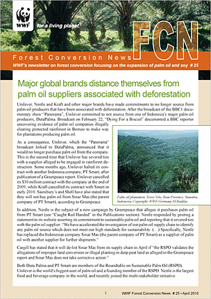 Forest Conversion News No. 25 - April 2010 | WWF