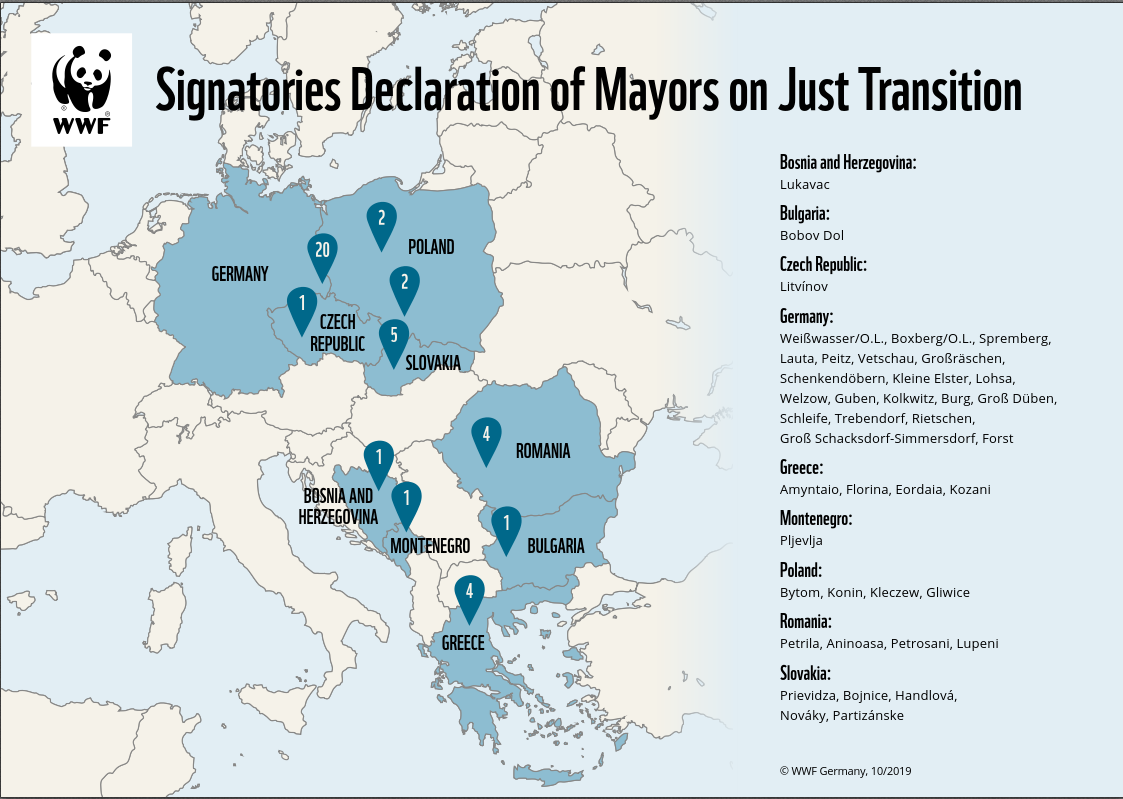 41 European mayors declare support for a just transition from coal | WWF