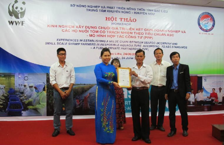 WWF brings shrimp products from 52 small-scale shrimp farmers to ...