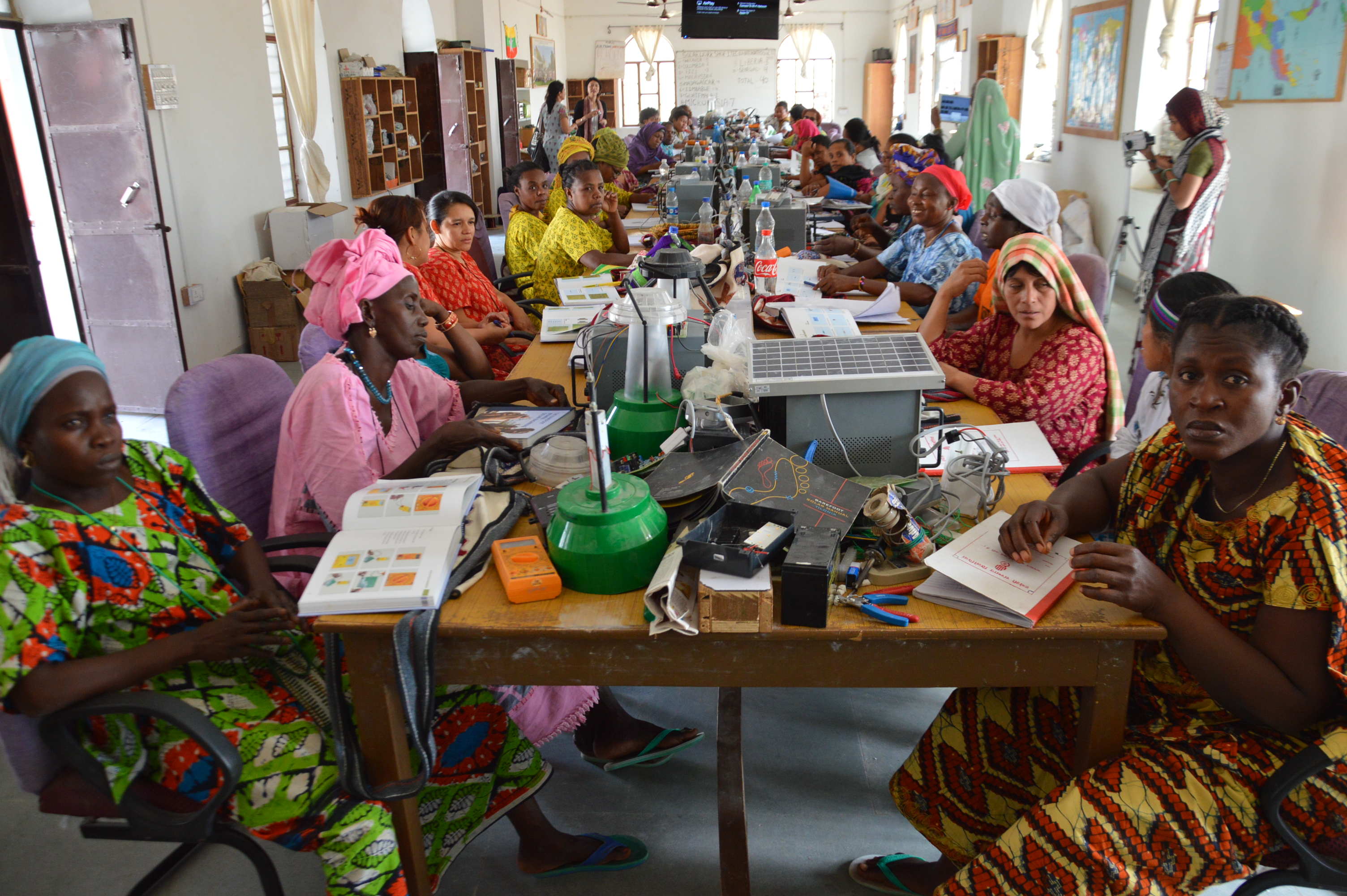 Rural electrification advance through " women solar engineers ...