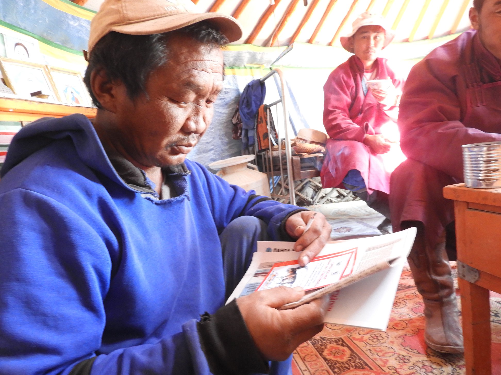 Horsemen participation in Mongolian saiga conservation | WWF
