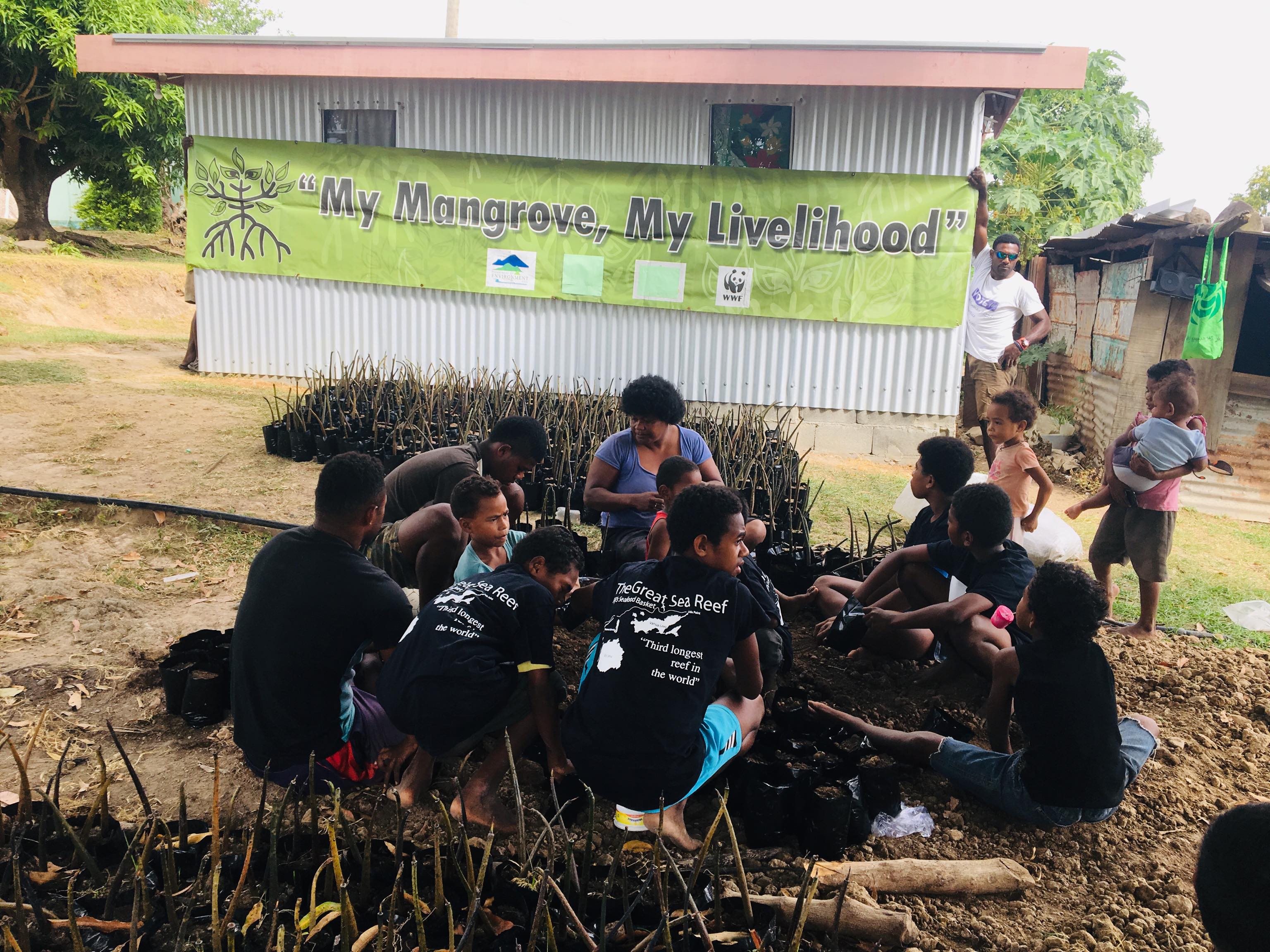 Vatutavui villagers plant more mangroves | WWF