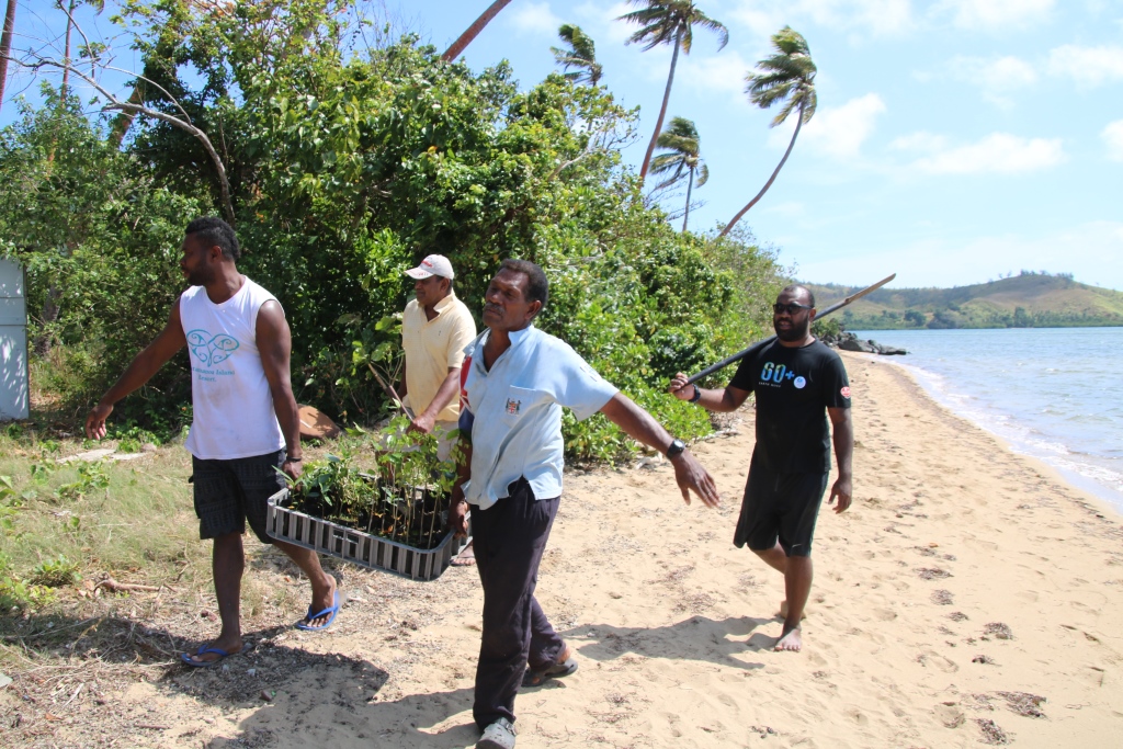 Vuaki community replant to help protect coastline | WWF