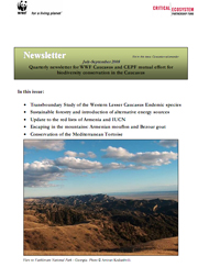CEPF-Caucasus Newsletter | WWF