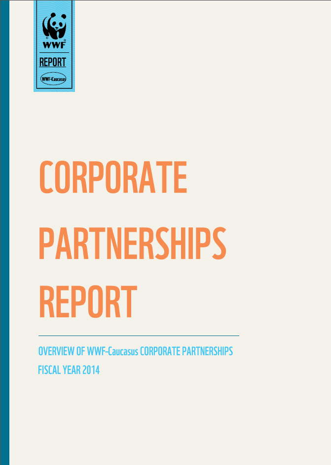 OVERVIEW OF WWF-Caucasus CORPORATE PARTNERSHIPS | WWF