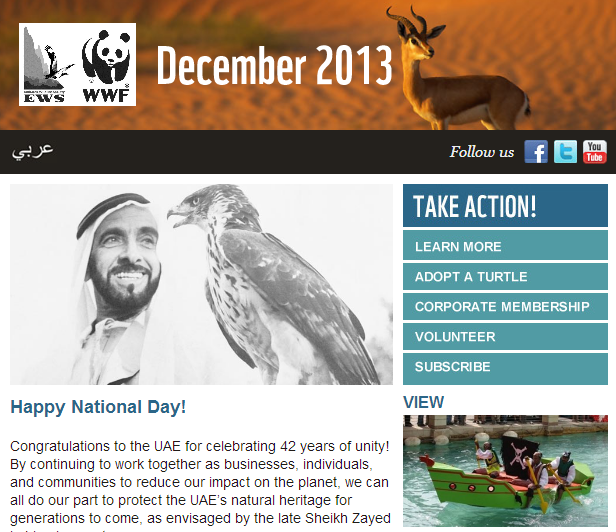 December 2013 E-news | WWF