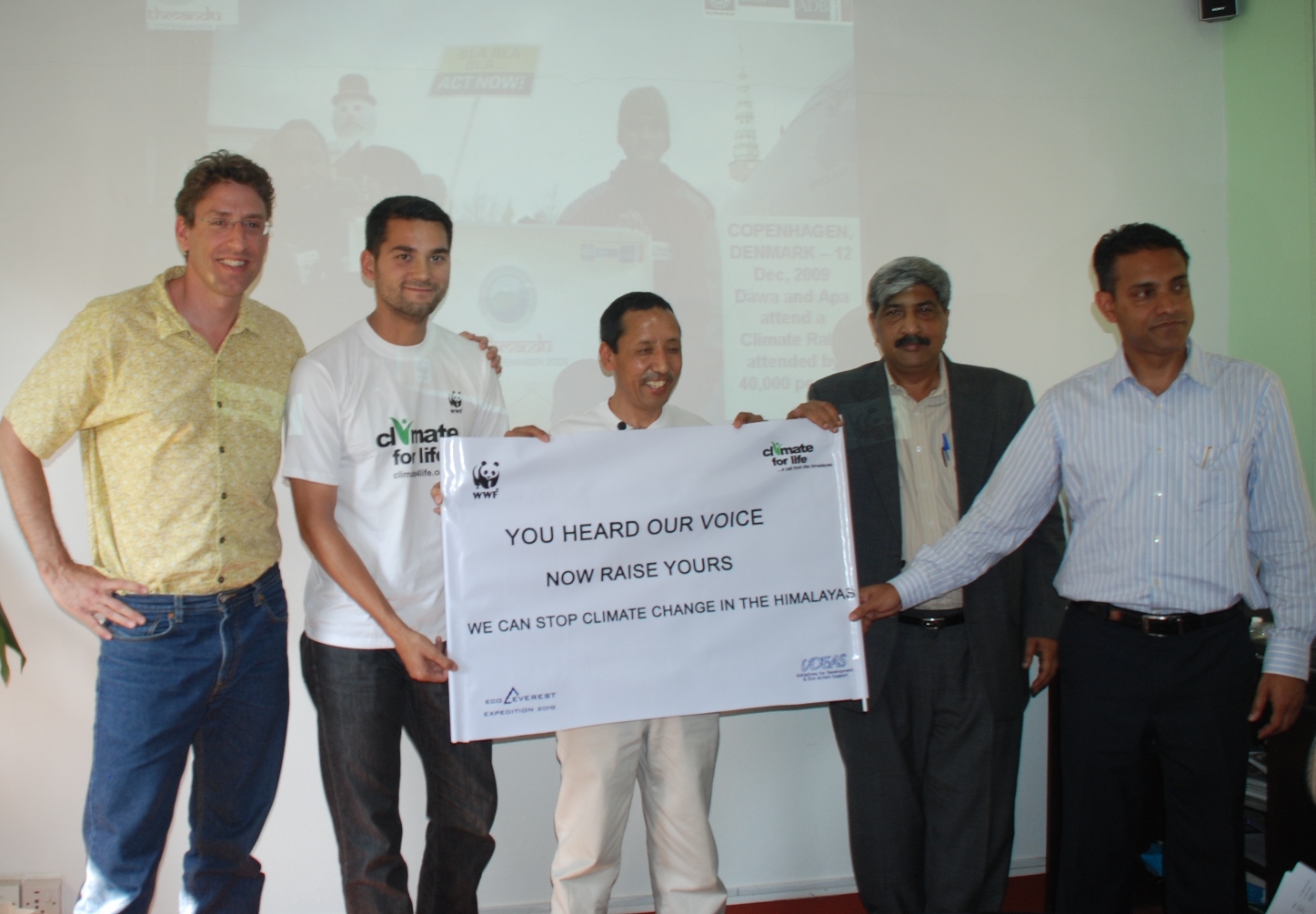 Apa and Dawa continue their crusade against climate change | WWF