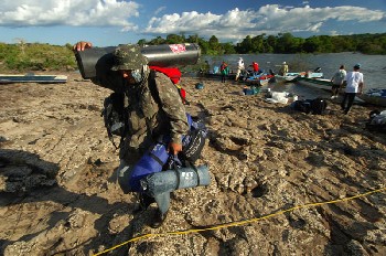 Juruena: Expedition team charmed at paradisiacal landscape along the ...