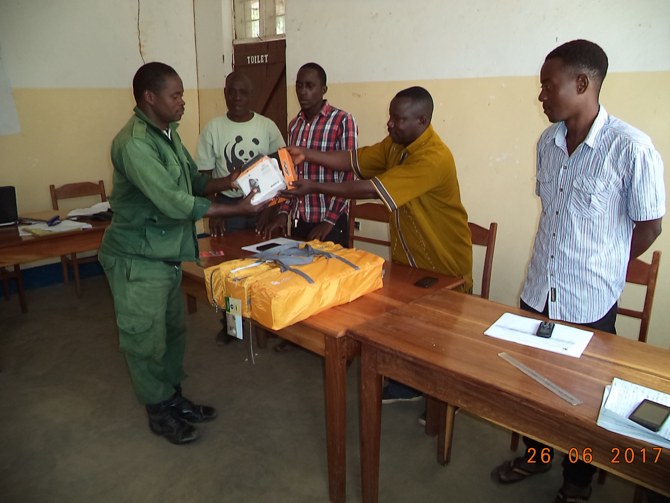 WWF Tanzania equip Village Game Scouts | WWF