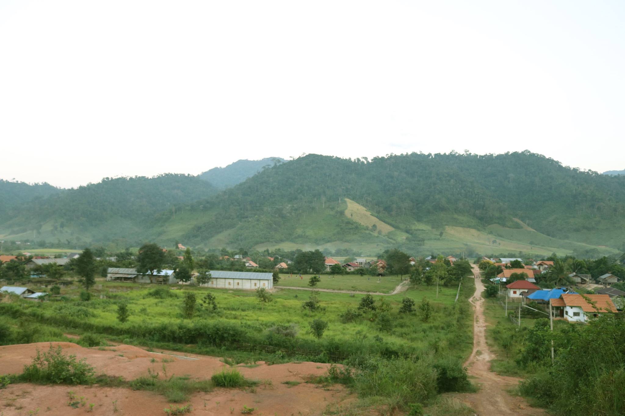 Phiang District meeting reviews forest and land use in Ban Navaen, a ...