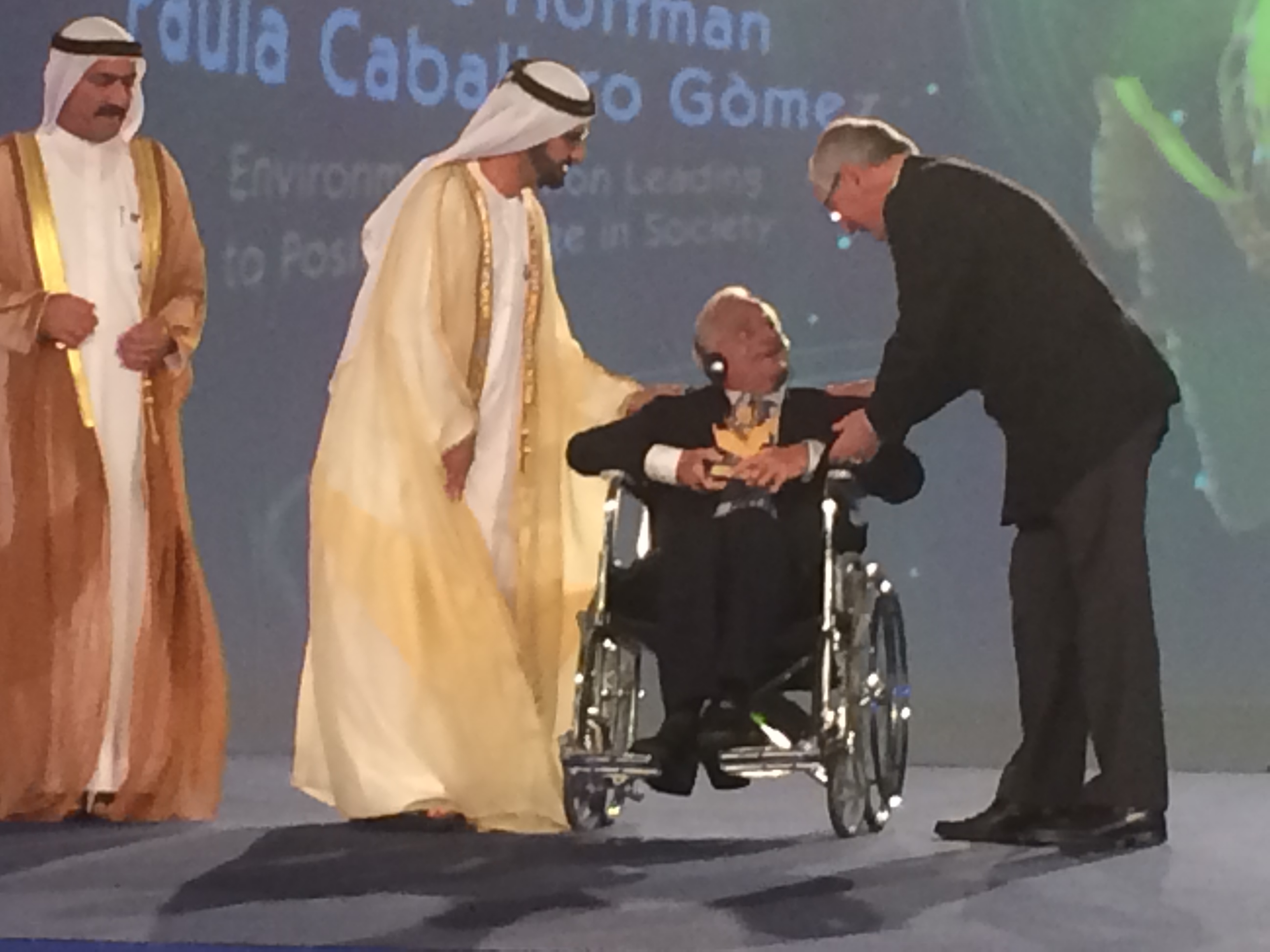 WWF co-founder Luc Hoffman receives prestigious Zayed International ...