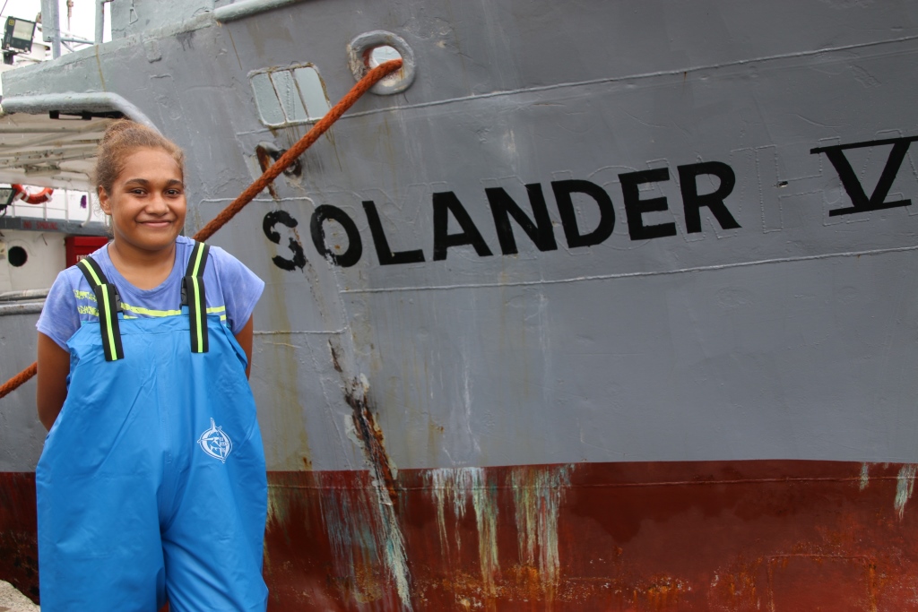 Young seafarer hopes to encourage more female seafarers | WWF