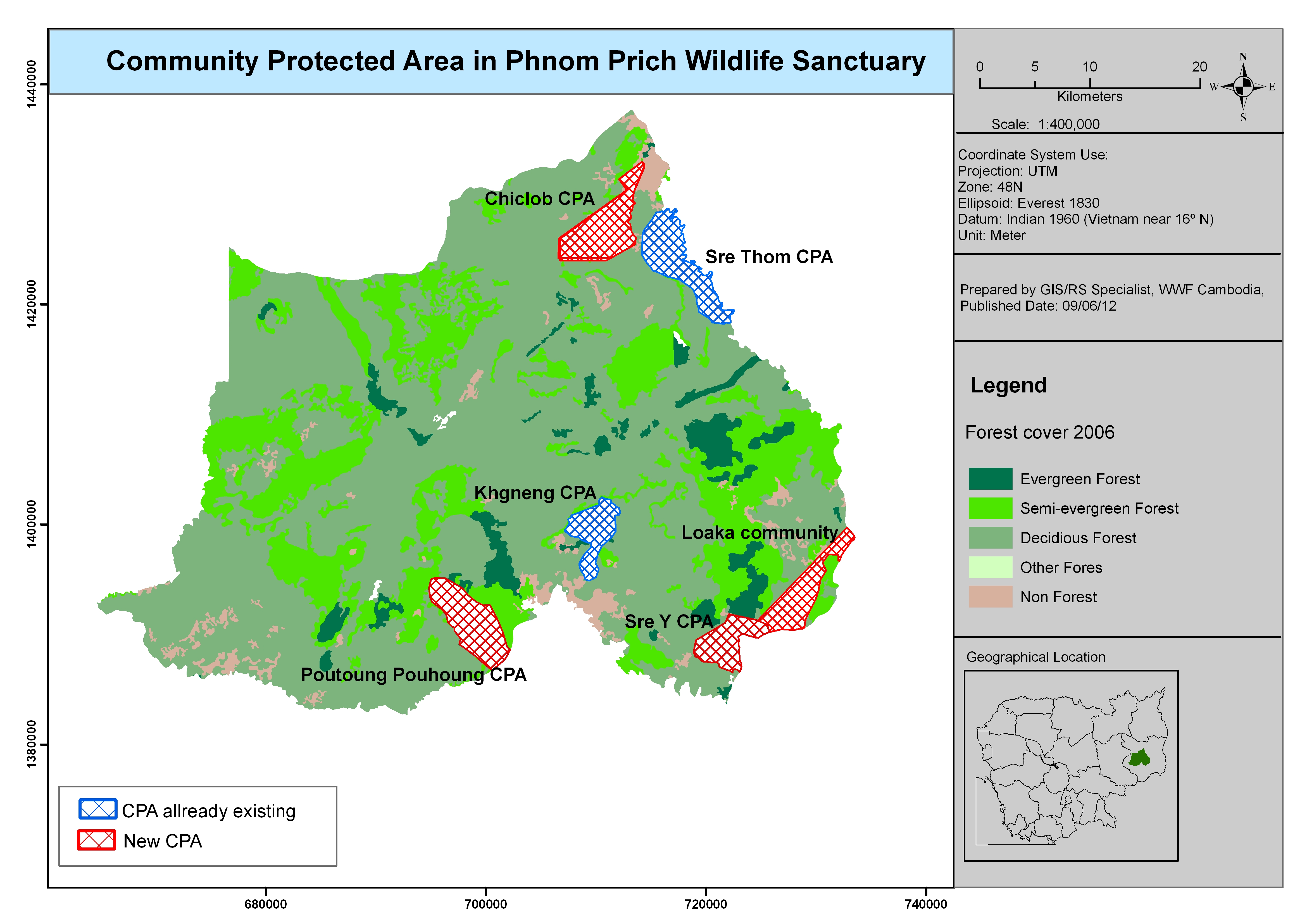Four new community protected areas in Phnom Prich | WWF