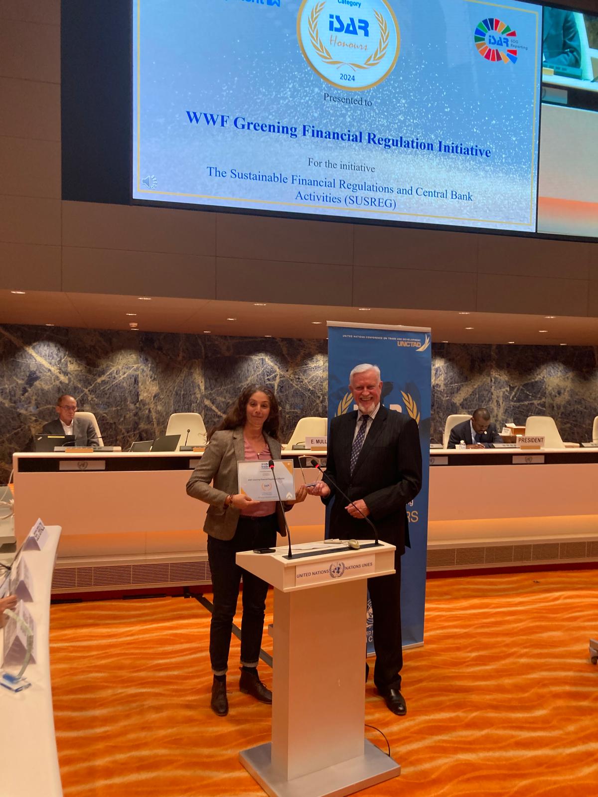 WWF´s Greening Financial Regulation Initiative receives UNCTAD ISAR ...