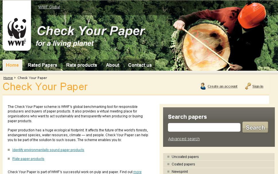 WWF Environmental Paper Award 2012 open for submissions | WWF