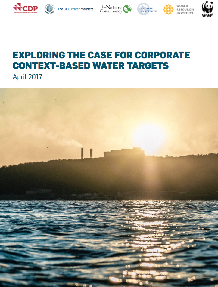 Context is key to meaningful corporate water targets | WWF