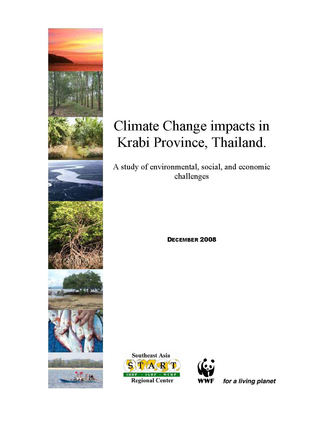 Reports on Climate Change impacts in Ca Mau, Vietnam and Krabi ...