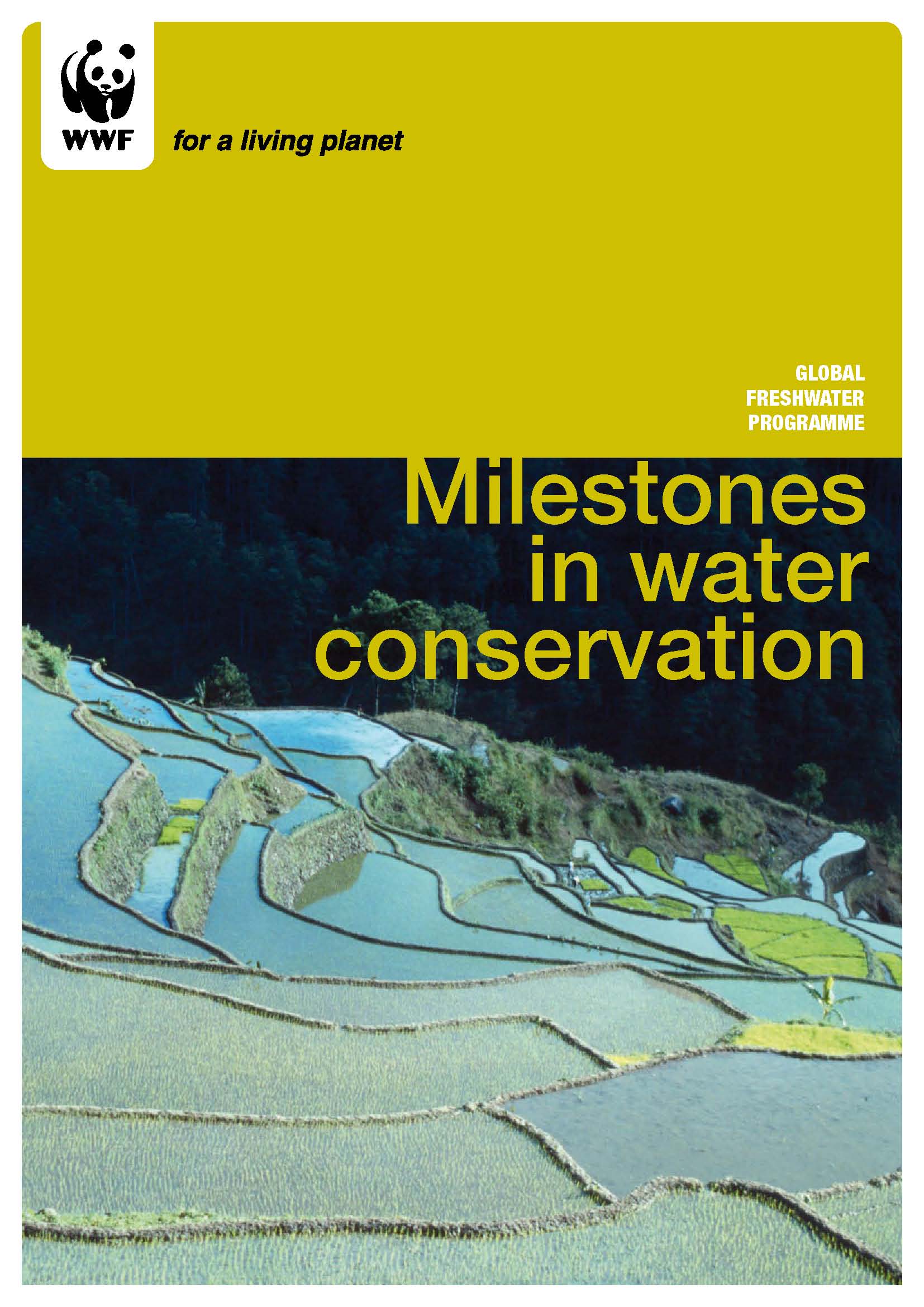 Milestones in Water Conservation | WWF