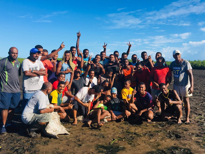 Tavua District U19 Rugby League Team Plants Mangroves for Climate ...