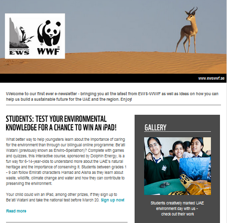 E-News March 2012 | WWF