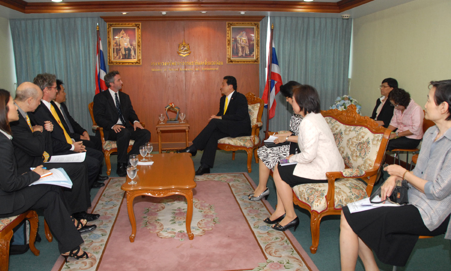 WWF and IUCN meeting with H.E Mr. Suwit Khunkitti Minister of Natural ...