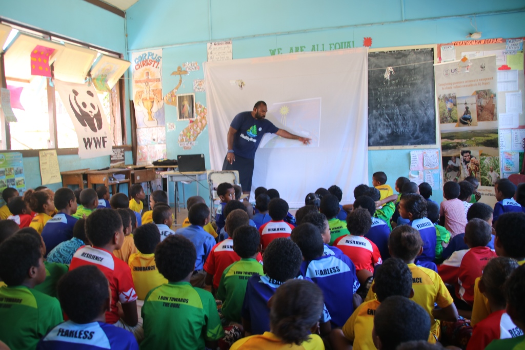 Nacula district schools celebrate climate week | WWF