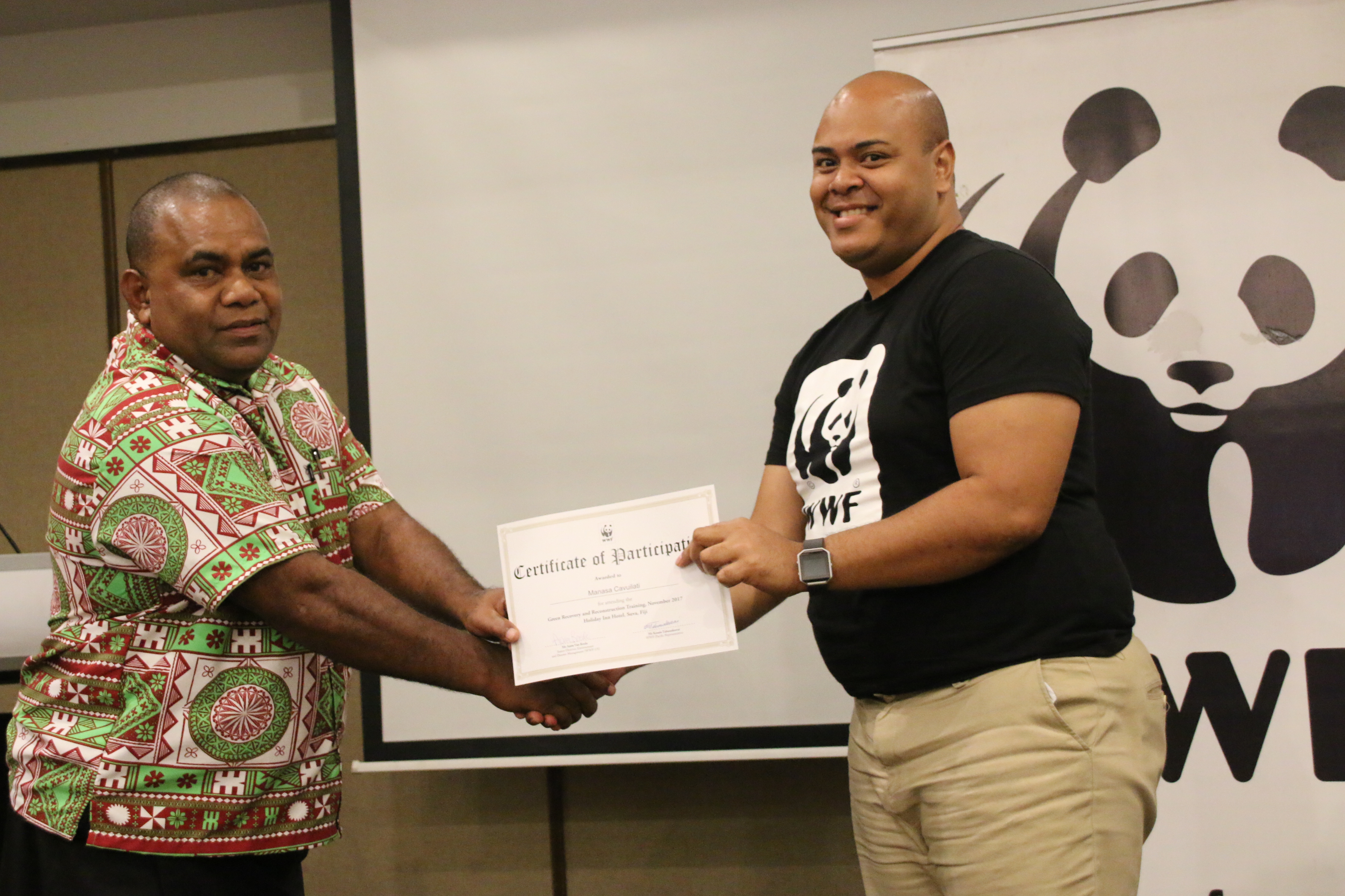 Green disaster training a first for participants | WWF