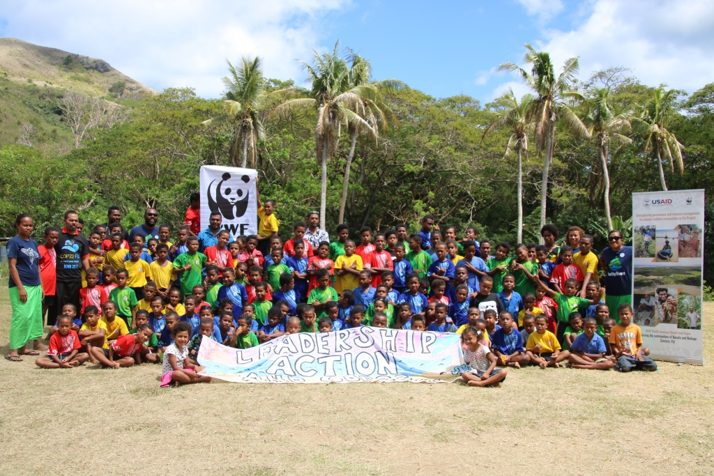 Nacula district schools celebrate climate week | WWF