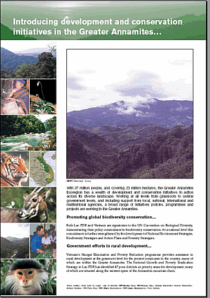 Development and conservation initiatives in the Greater Annamites | WWF